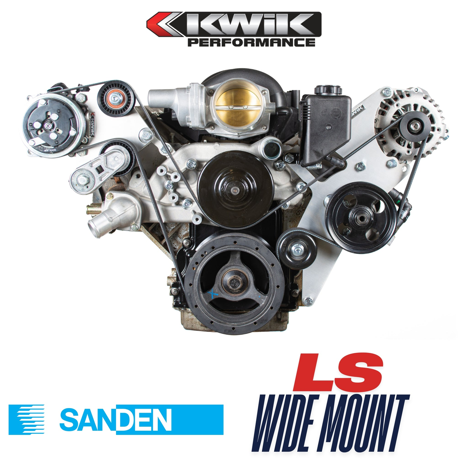 LS accessory brackets For LS Swaps | Kwik Performance – Kwik ...