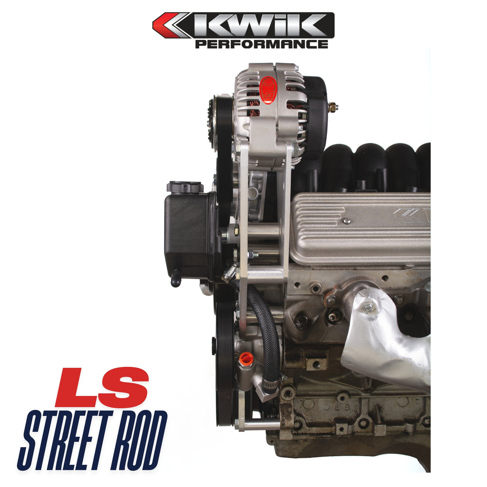 LS Accessory Drive Brackets | Narrow Street Rod Brackets – Kwik ...