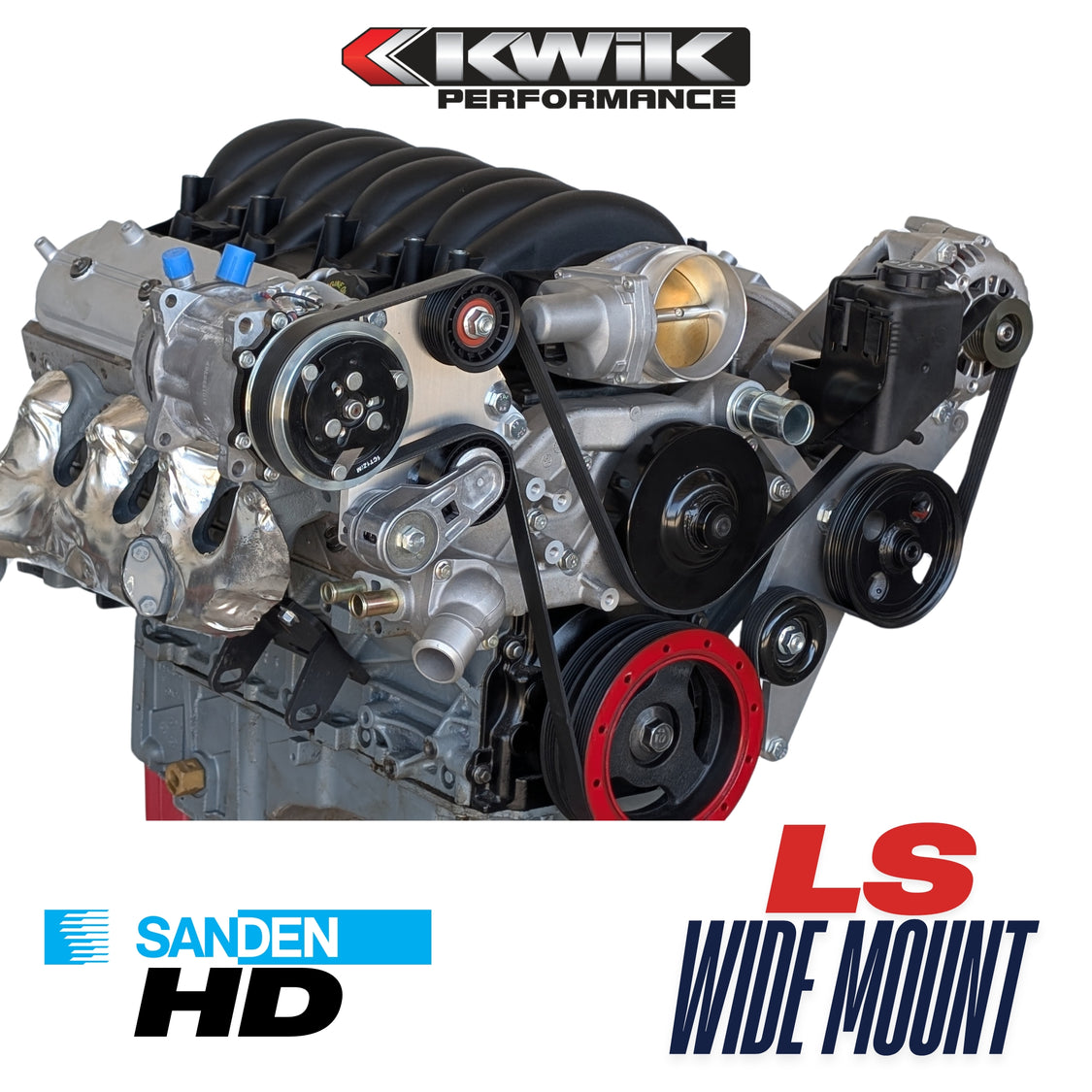 LS accessory brackets For LS Swaps | Kwik Performance – Kwik ...