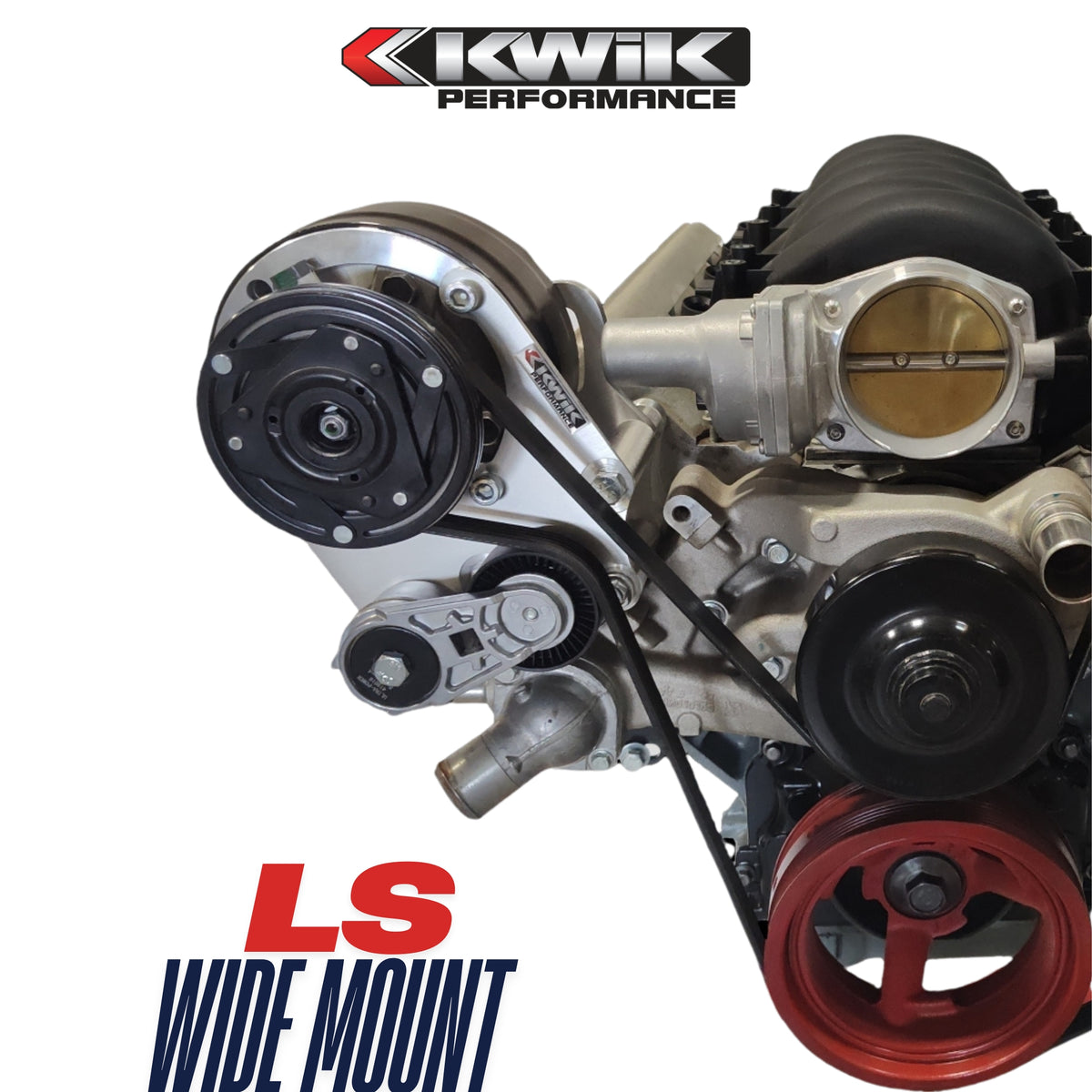 LS Wide Mount R4 AC Bracket - Truck (99-13) / Camaro (10-15) - K10623 ...