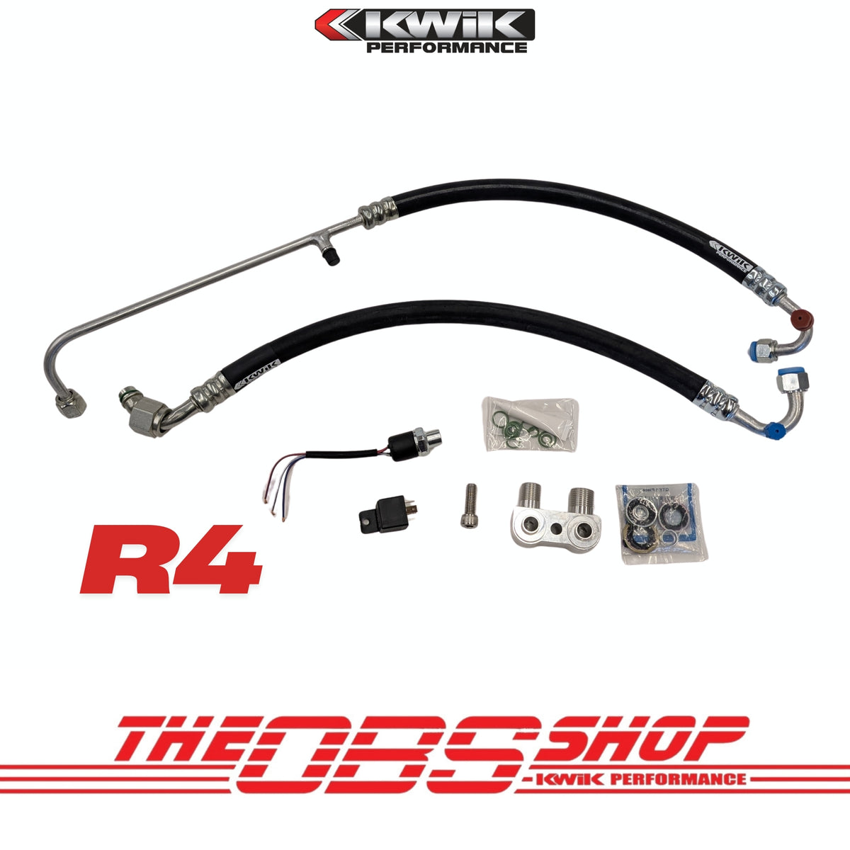 AC Hose Kit 90–93 OBS Chevy | GM R4 LS Swap | Kwik Performance – Kwik ...