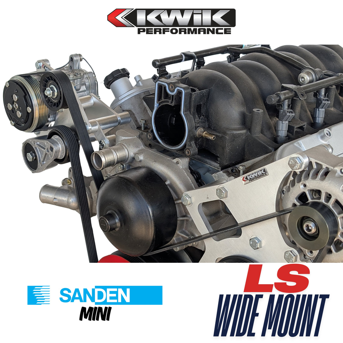 LS accessory brackets For LS Swaps | Kwik Performance – Kwik ...