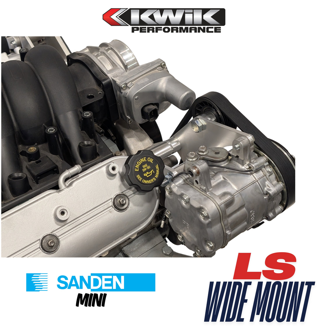 LS accessory brackets For LS Swaps | Kwik Performance – Kwik ...