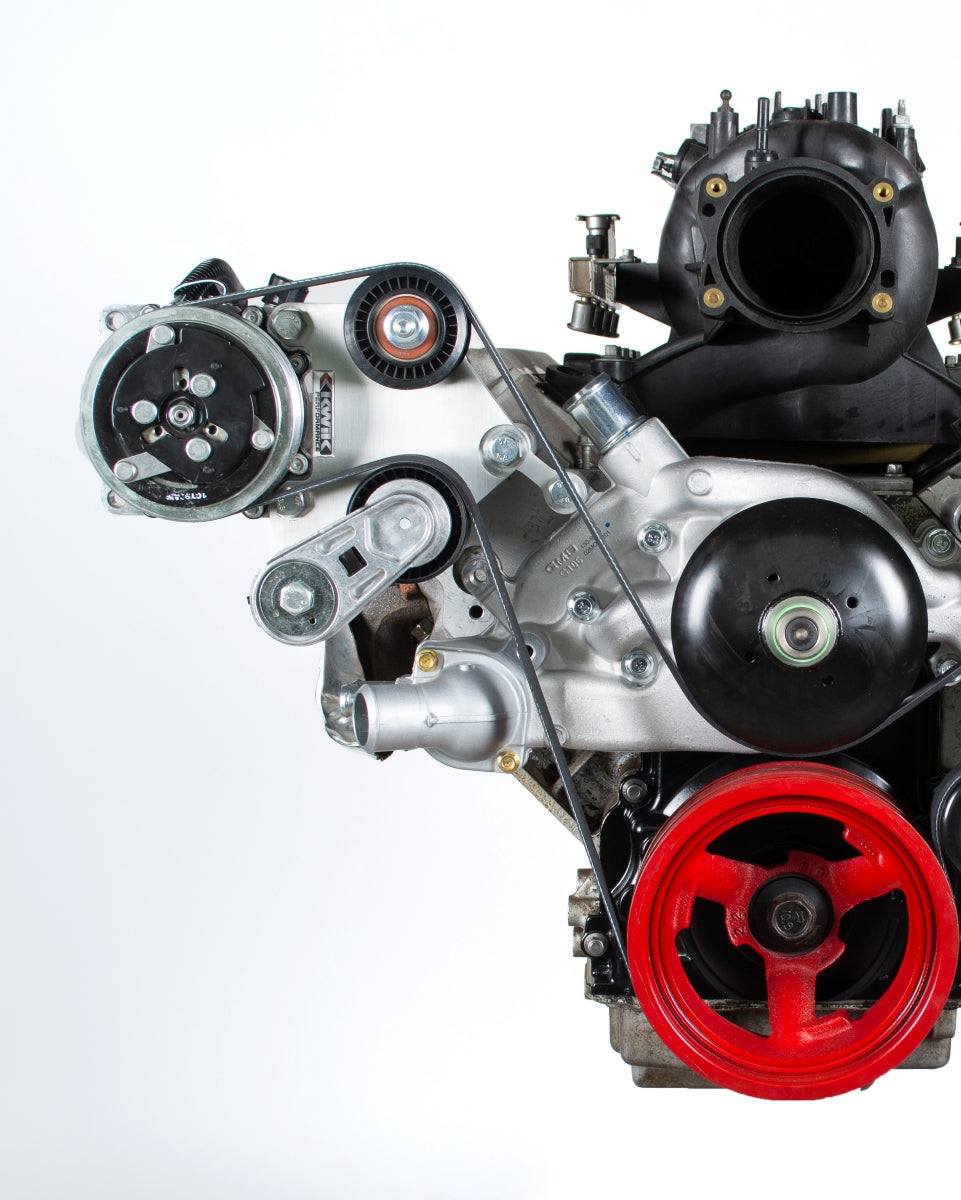 LS Accessory Drive Brackets | Wide Mount Brackets – Kwik Performance Inc